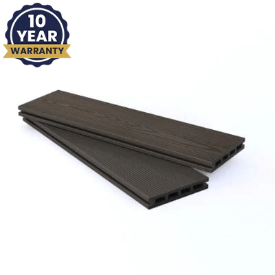 DDecks DuroDual Composite Reversible Decking Board (Hollow) 145mm x ...
