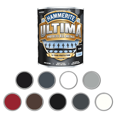 Hammerite Ultima Metal Paint 750ml - All Colours – Build4less