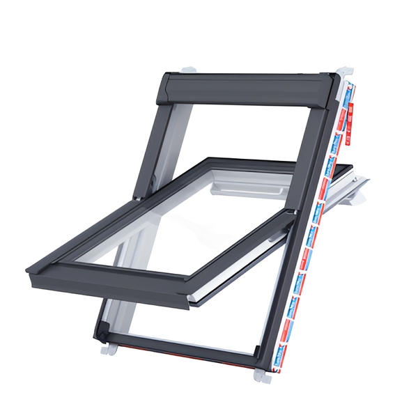 Keylite White PVC Centre Pivot Roof Window Hi-Therm - All Sizes ...
