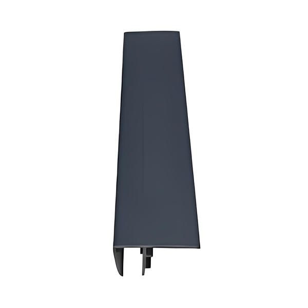 PVC F-Section (10mm) 6m - Anthracite Grey – Build4less