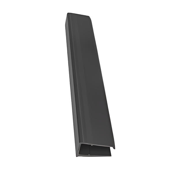 PVC Roof Sheet End Closure (16mm) 2.1m - Brown – Build4less
