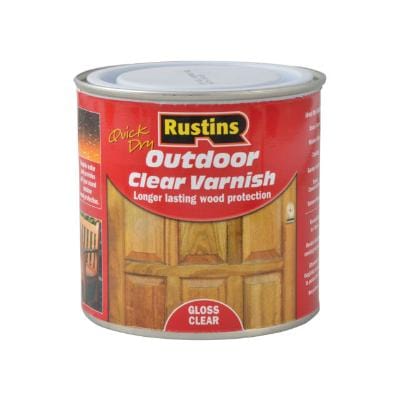 Rustins Exterior Varnish - Clear Gloss - Buy Now – Build4less