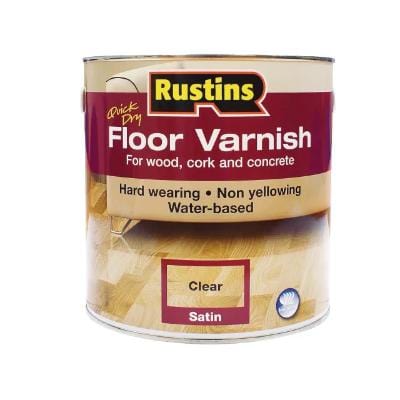 Rustins Quick Dry Floor Varnish - Gloss - Shop Online – Build4less
