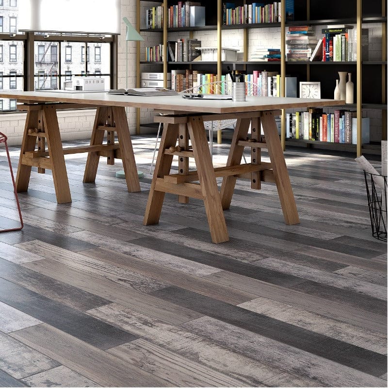 Samba Wood Effect 900mm x 150mm Matt Multi - Shop Online – Build4less