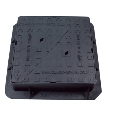 Double Triangle Ductile Iron Manhole Cover 600 x 600 x 150mm Carriagew