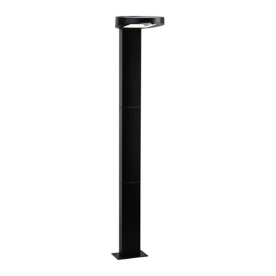 Outdoor Solar Bollard Ryse IP44 3000K 100lm Motion Sensor – Build4less