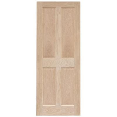 Victorian 4 Panel Oak Panel Unfinished Internal Door - All Sizes ...