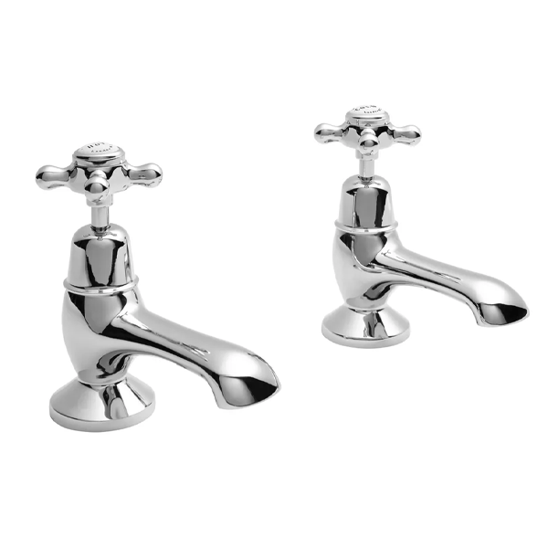 Bayswater White Bath Taps - Shop Now – Build4less