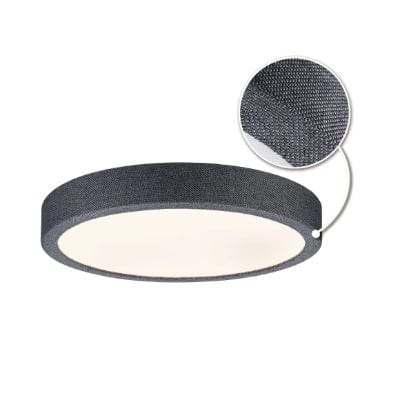Cosara Round LED Panel IP44 300mm Neutral White - Dark grey – Build4less