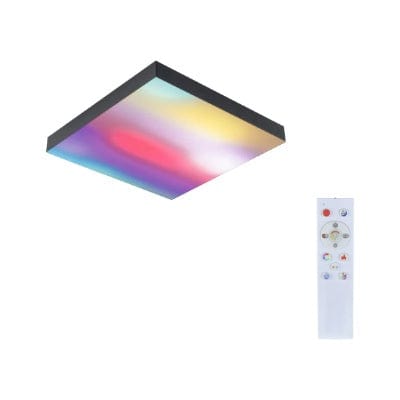 Velora Rainbow dynamicRGBW Square LED Panel 295x295mm RGB+ - Black ...