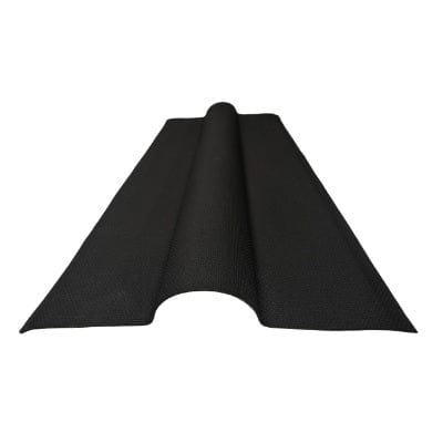 Corrugated Bitumen Ridge Black 1000mm x 450mm x 2.2mm – Build4less