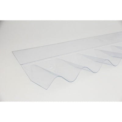 Corrugated PVC Wall Flashing 950mm x 150mm x 0.8mm – Build4less