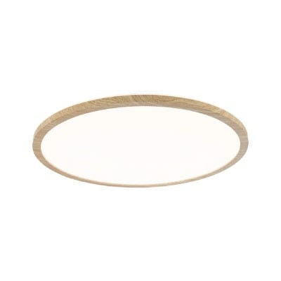 Atria Shine Backlight Round LED Panel 420mm Warm White - Wood Look ...