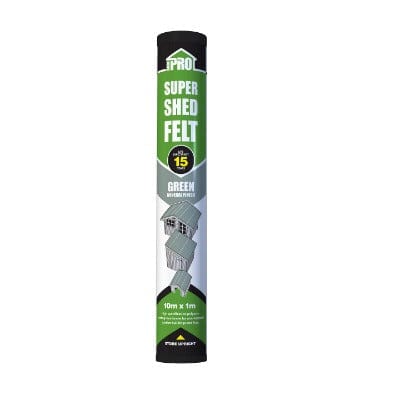 Roof Pro Super Shed Felt 10m x 1m (10m2) - Shop Online – Build4less