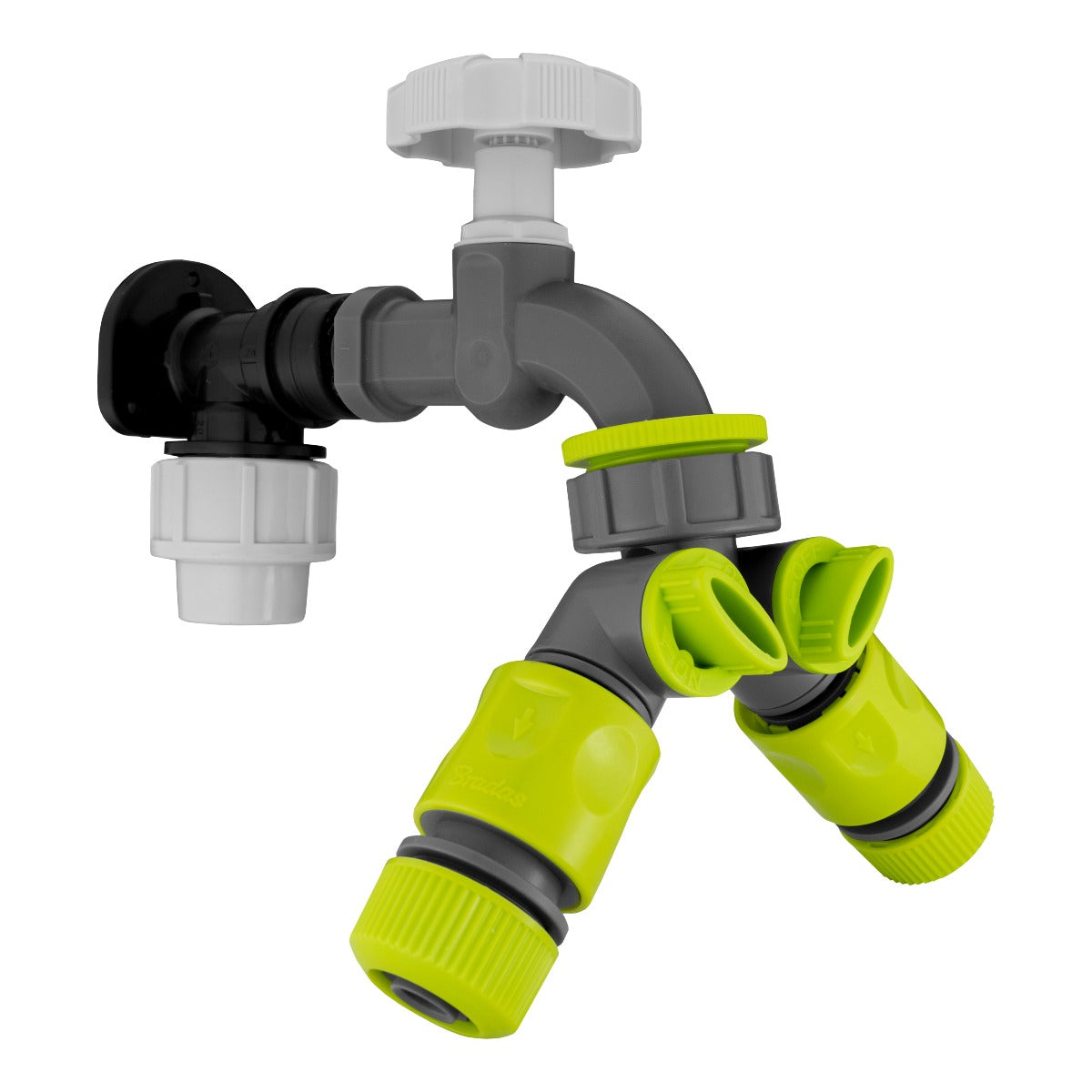 Wall Flange Kit 20mm MDPE - PP Bib Tap with Tap Splitter & Connectors ...
