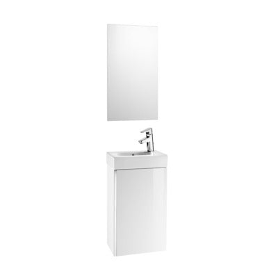 Roca Mini Pack 450mm Base Unit, Basin, & Mirror - Shop Online Now ...