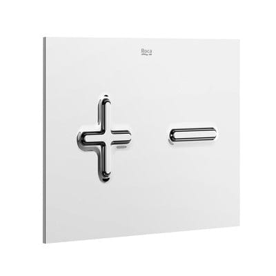 Roca PL6 In-Wall Dual Flush Toilet Plate - Shop Online Now!!