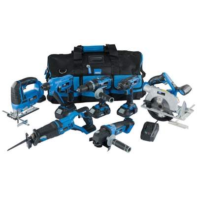 Draper Storm Force 20V Cordless Kit (12 Piece) - Buy Online – Build4less