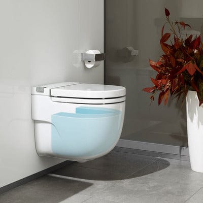 Roca Meridian N Wall Hung Toilet with Integrated Cistern and Seat ...