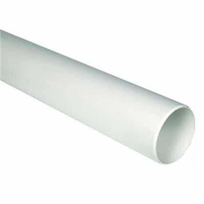 Floplast 110mm Plain Soil Pipe x 3m - Shop Now