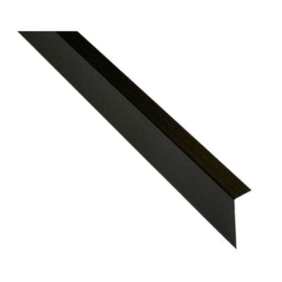 Plastisol Coated SteelWall Flashing 70mm x 20mm x 3m Black - Shop Now