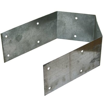 Sabrefix Knee Rail Strap 100mm x 475mm x 1mm Galvanised - Buy Now