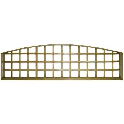 Jacksons Convex Trellis Fence Panel Topper 0.56m x 1.83m - Buy Online ...