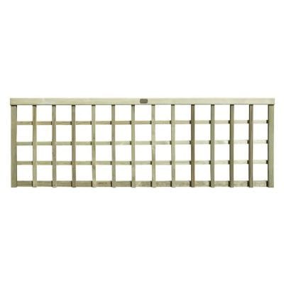 Square Top Trellis Fence Panel Topper - Shop Online