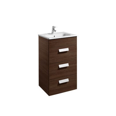 Roca Debba Unik 600mm 3 Drawer Wall Hung Vanity Unit - All Colours ...