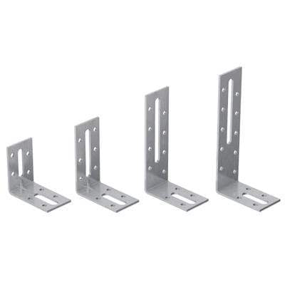Galvanised Adjustable Angle Brackets (All Sizes) - Buy Now – Build4less