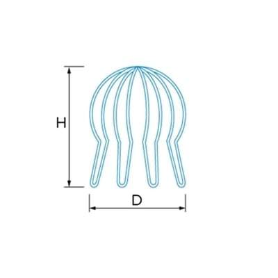 Ryno Flat Flange Outlet Balloon Guard - Shop Online