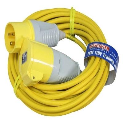Faithfull Trailing Lead 110V - Buy Online – Build4less