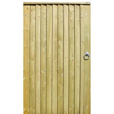 Jacksons Featherboard Gate (Left Hand Hanging) Complete with Fixings ...