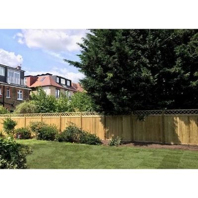 Jacksons Diamond Trellis Fence Panel Topper - Shop Now – Build4less