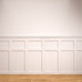 Deanta White Primed Hampton Wall Panelling Pack - Shop Online Today ...