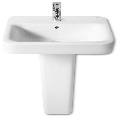 Roca Senso Compact Ceramic 550mm Basin - 1 Tap Hole - Shop Online Now ...