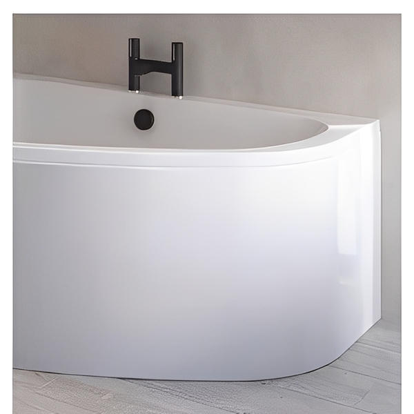 Aqua Orlah Offset Corner Bath - 1500 x 1040mm - Shop Online Now!!