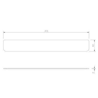 Floplast Replacement Fascia End Cap White - Shop Now