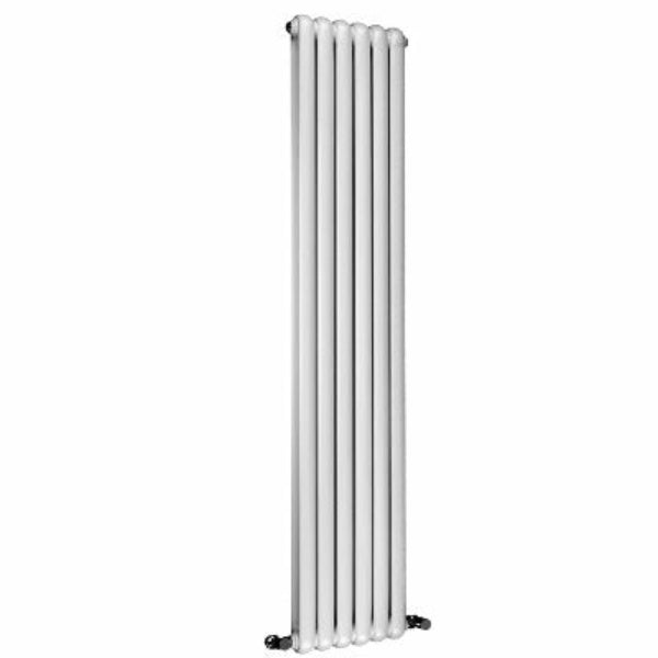 Aqua Adare Vertical Steel Designer Wall-Mounted Radiator - Shop Online ...