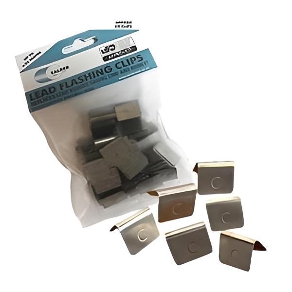 Calder Flashing Clips - 50 clips per bag | Lead Supplies – Build4less