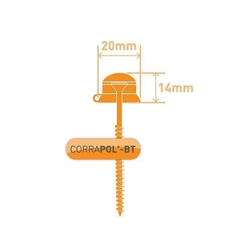 Buy Corrapol Clear 60mm Fixings Online – Build4less