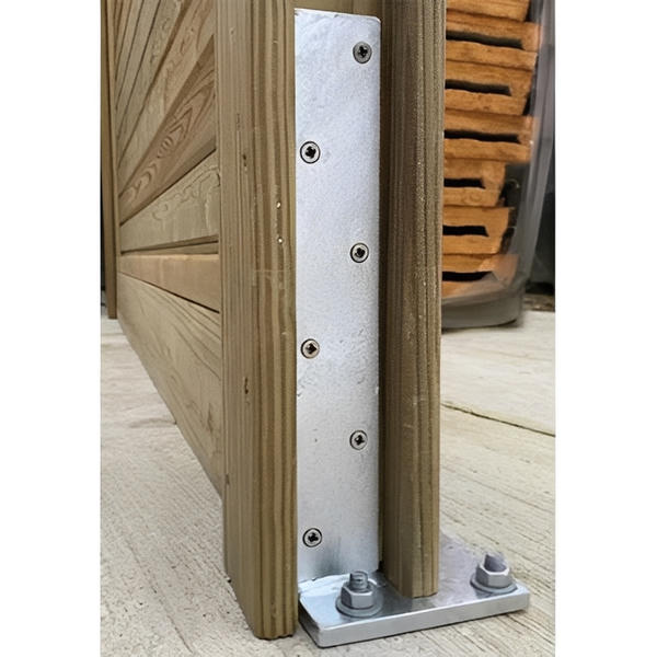 Jacksons Slotted Fence Post Foot - Shop Online – Build4less