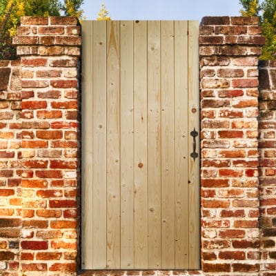 XL Joinery Framed Ledged & Braced External Pine Gate or Shed Door ...