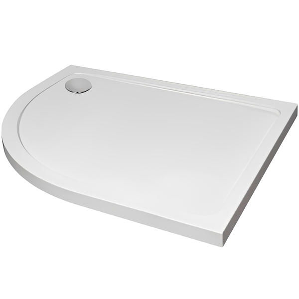 Just Trays Designer Offset Quadrant Shower Tray - Shop Online Now ...