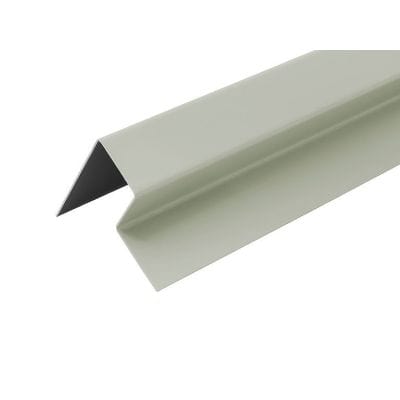 Cladco 3m Fibre Cement Cladding Wall End Profile Trim - Shop Now