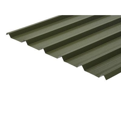 Cladco 32/1000 Box Profile PVC Plastisol Coated 0.7mm Metal Roof Sheet ...