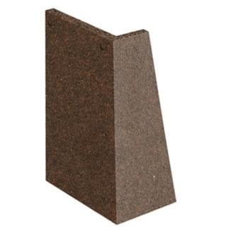 Marley Concrete Plain Tiles 90° Ext Angle Right Hand - All Colour