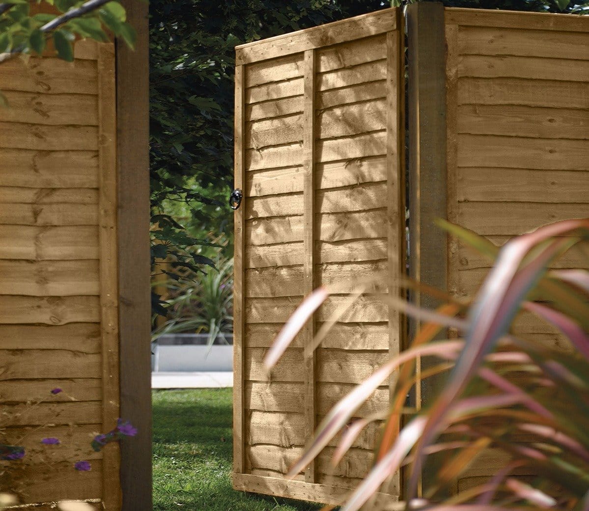 Rowlinson Traditional Lap Gate 6 x 3 Pressure Treated - Shop Online ...