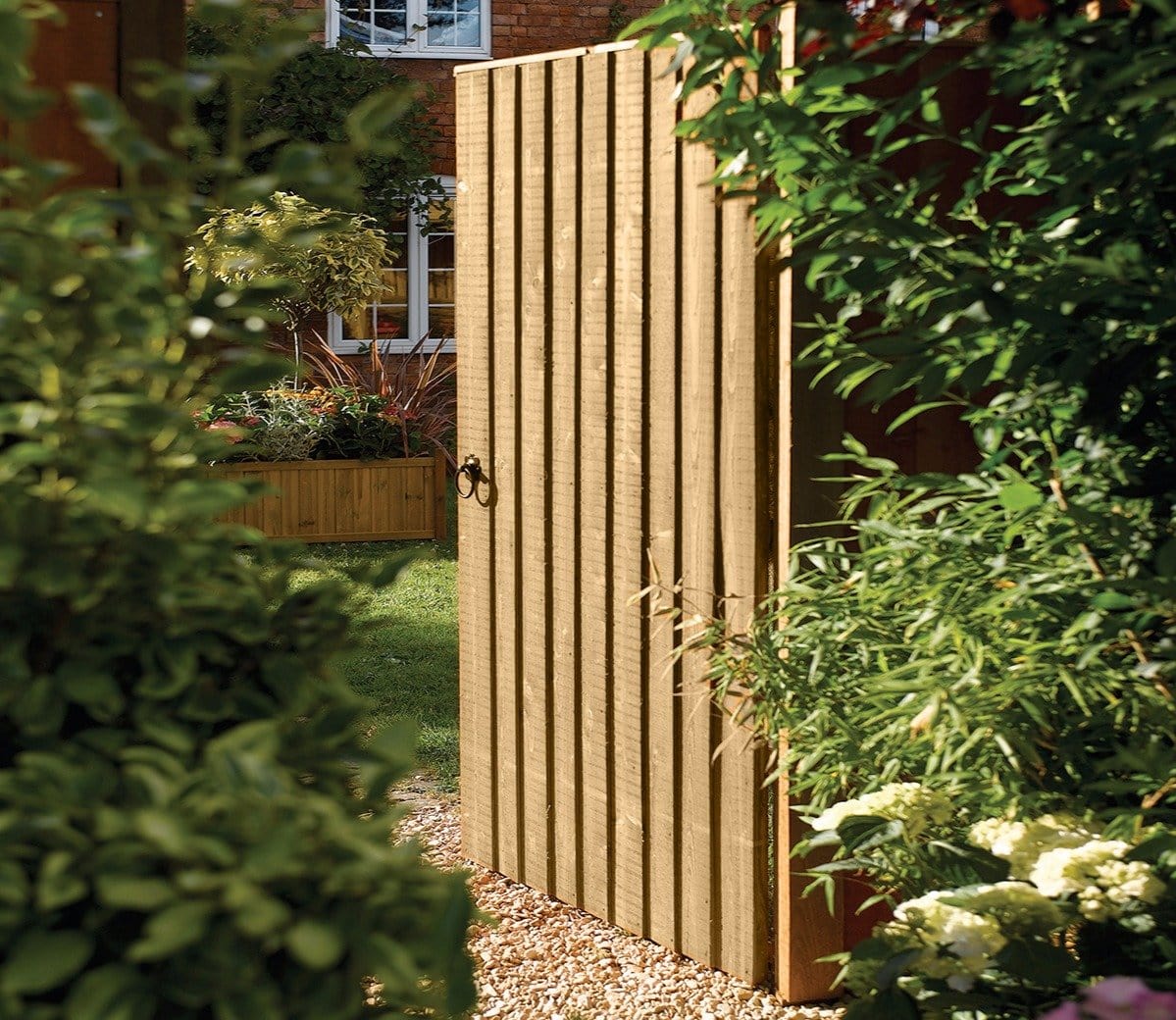 Rowlinson Vertical Board Gate 6 x 3 Pressure Treated - Buy Online ...